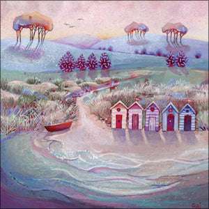 HM149 - Beach Huts Greeting Card (6 Cards) – The Heart of a Garden ...