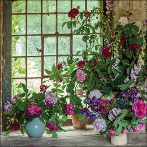 L413 - The Flower Garden Stokesay Court Greeting Card (6 Cards) – The ...