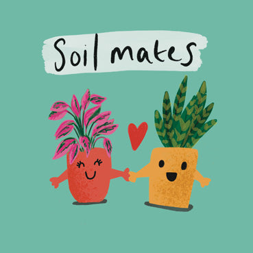 MEM119 - Soil Mates Greeting Card (6 Cards) – The Heart of a Garden ...