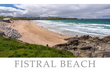 PCC727 - Fistral Beach Newquay Postcard – The Heart of a Garden/ArtEco ...