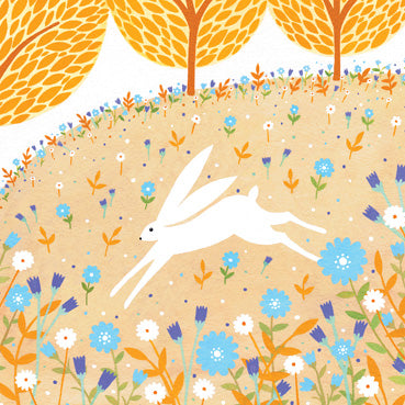 SSH120 - Spring Hare Greeting Card (6 Cards) – The Heart of a Garden ...